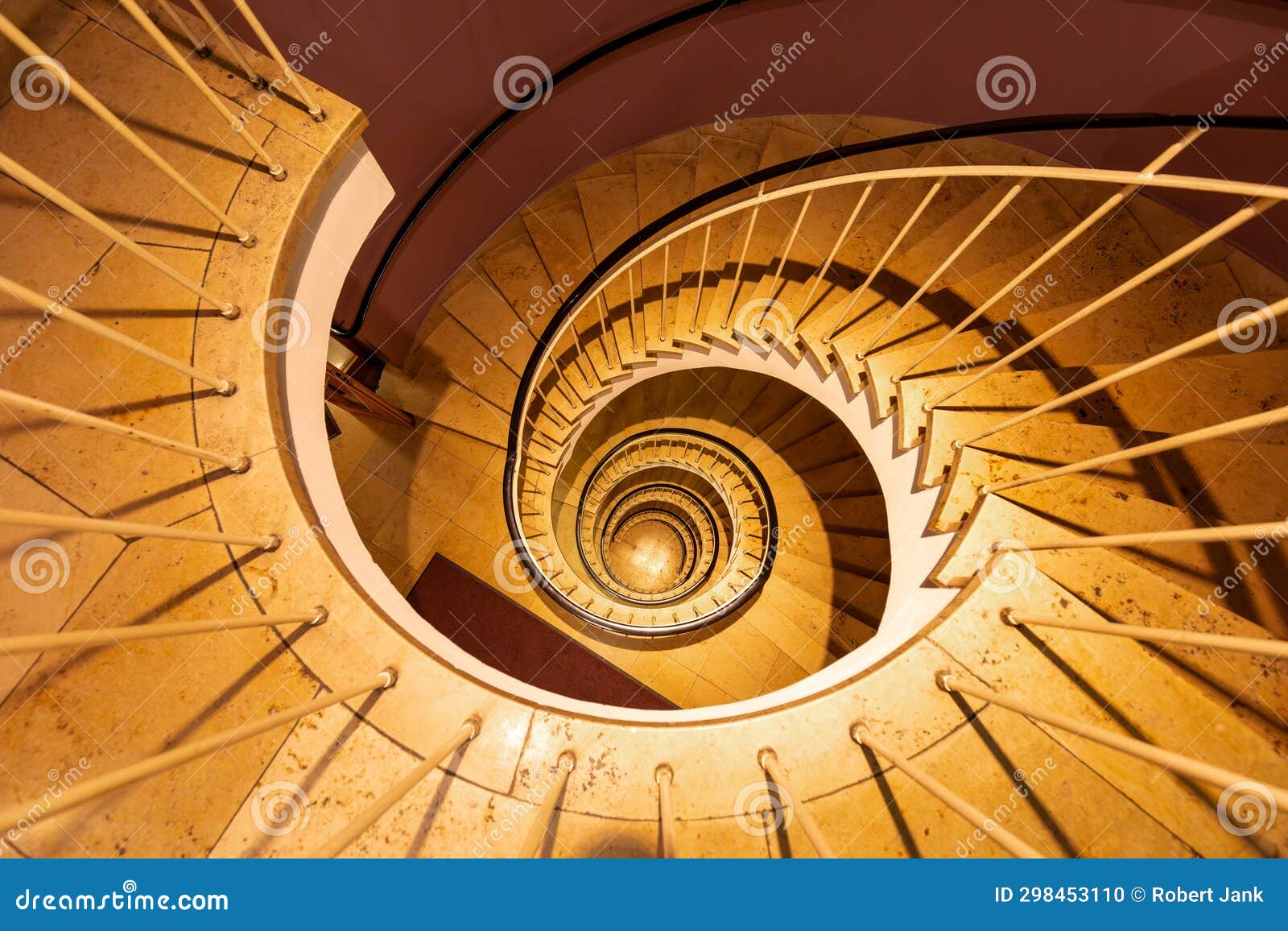 Spiral staircase stock photo. Image of shell, staircase - 298453110