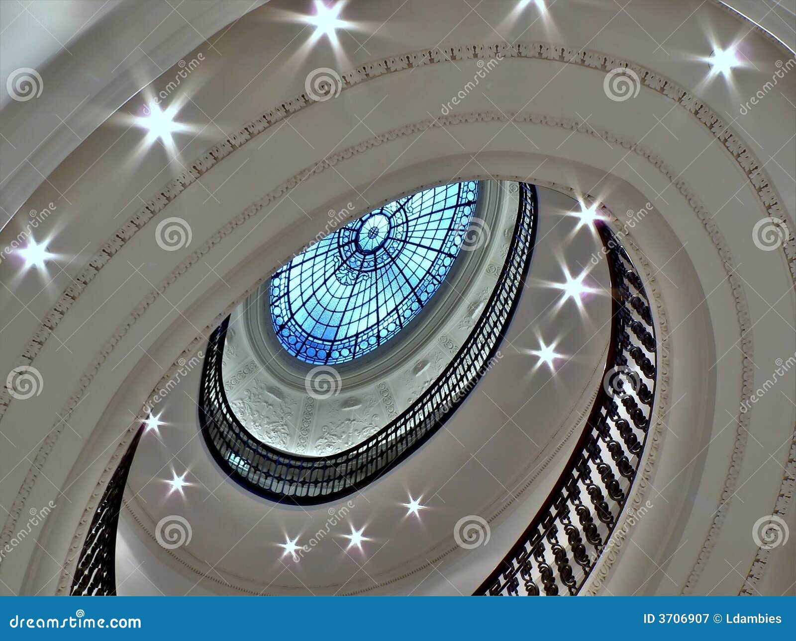 In A Glass Atrium Stock Photography | CartoonDealer.com #5165300