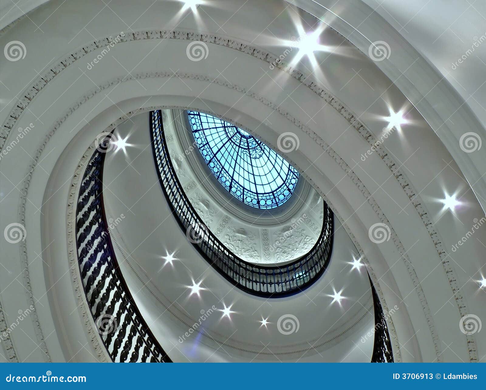 In A Glass Atrium Stock Photography | CartoonDealer.com #5165300