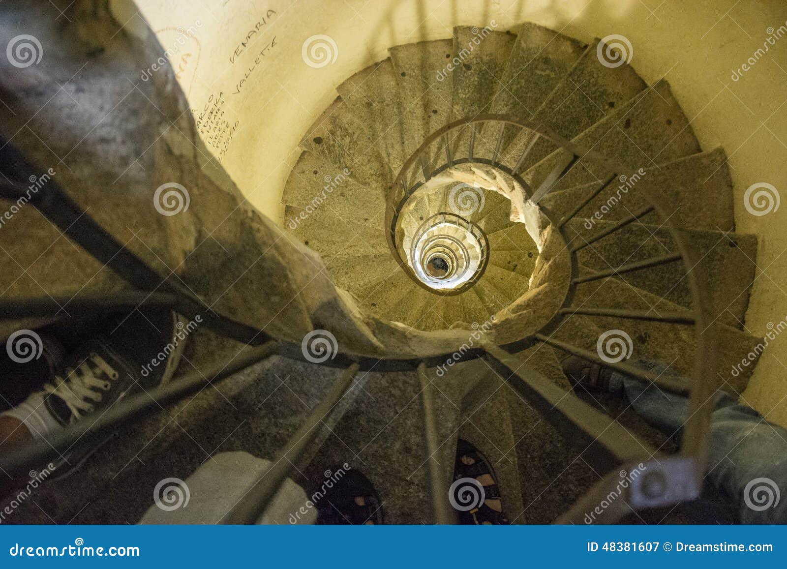 Spiral Stairs stock image. Image of turino, create, fibonacci - 48381607