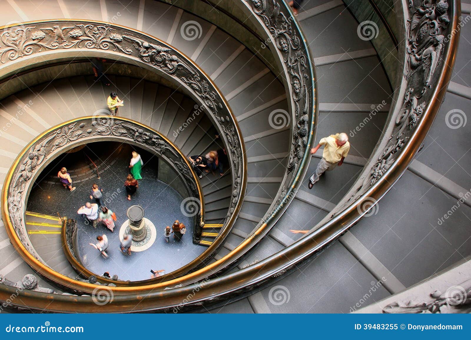 Spiral Stairs in Vatican Museums, Rome Editorial Image - Image of ...