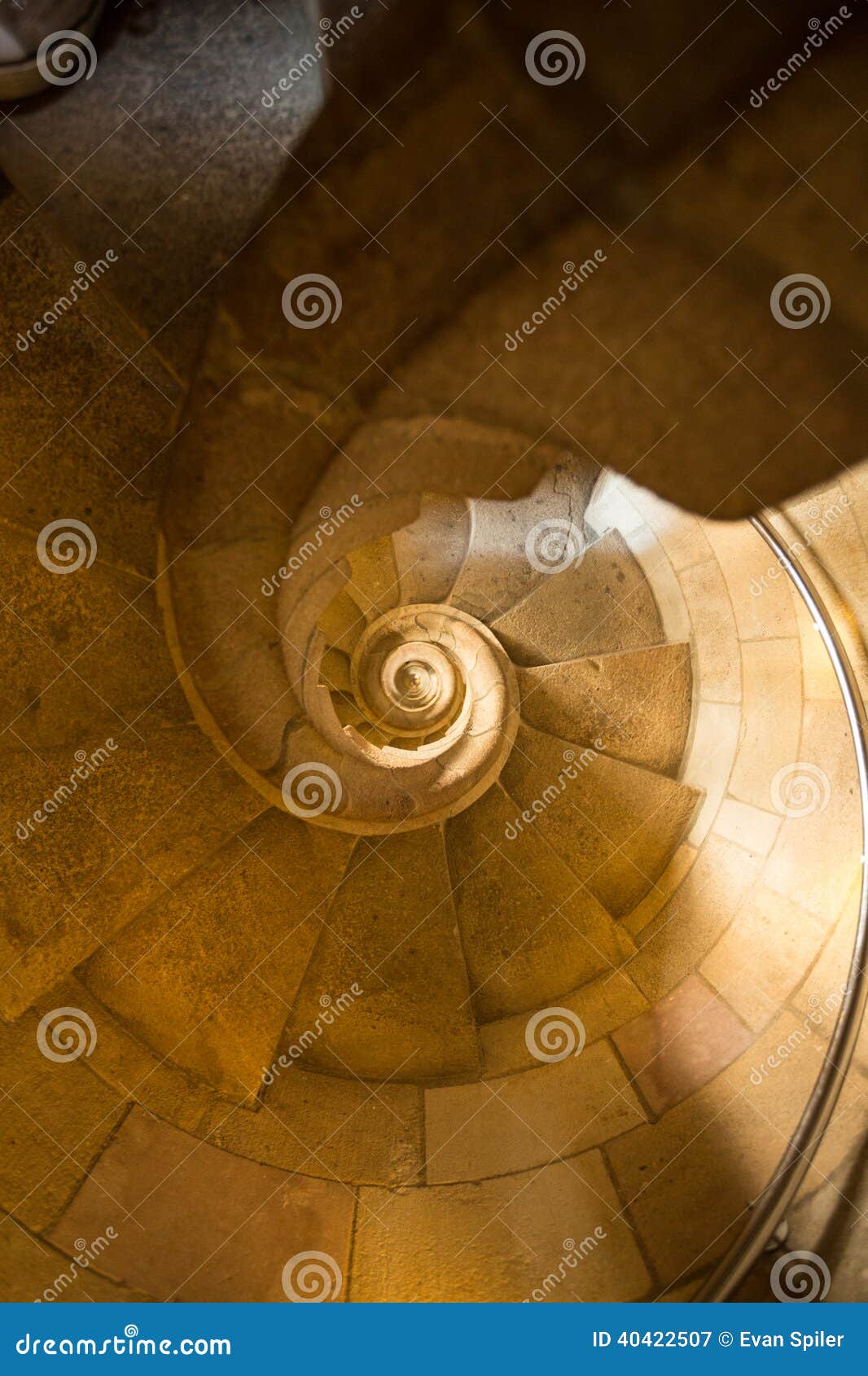 Spiral Stone Staircase editorial photography. Image of galicia - 40422507