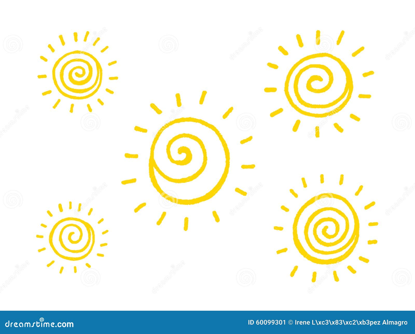 Spiral sun set stock vector. Illustration of symbol, sunlight - 60099301
