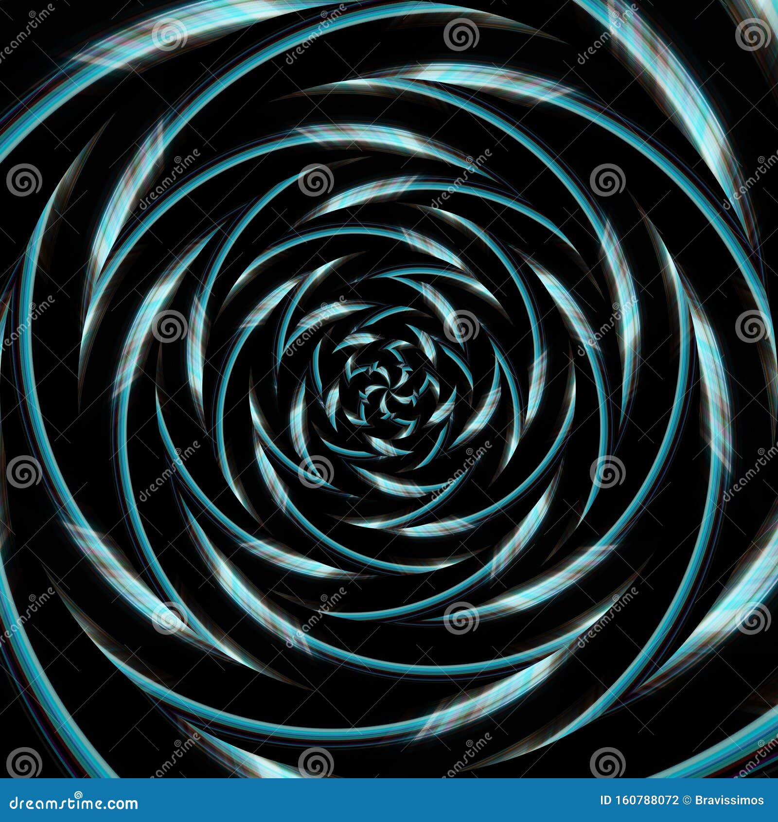 Spiral Swirl Pattern Background Abstract, Illusion Surreal Stock ...