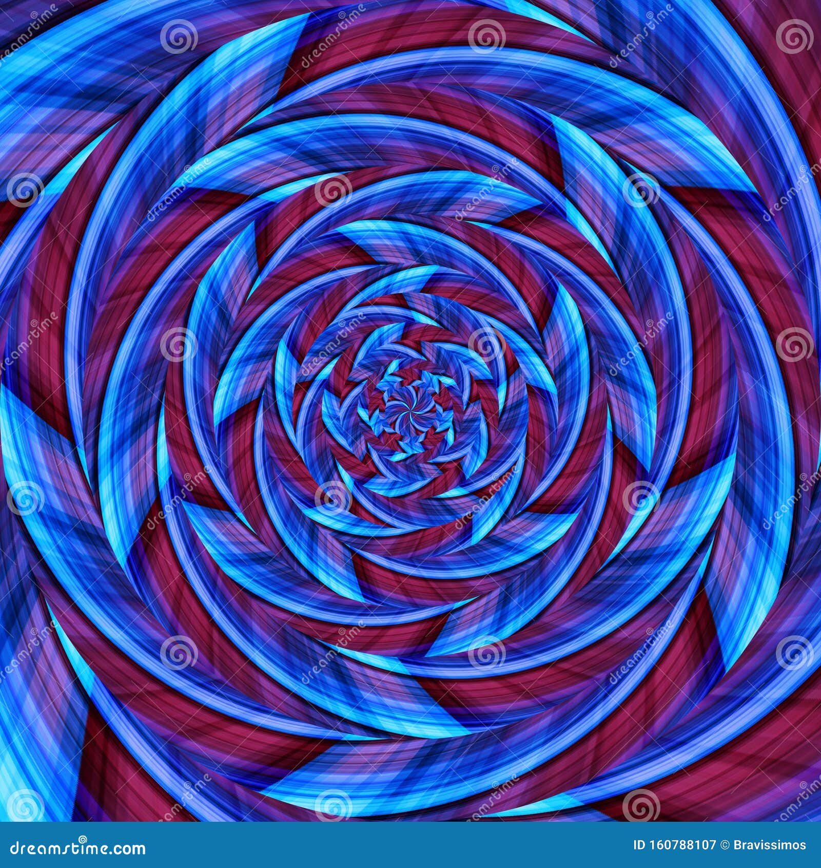 Spiral Swirl Pattern Background Abstract, Optical Surreal Stock ...