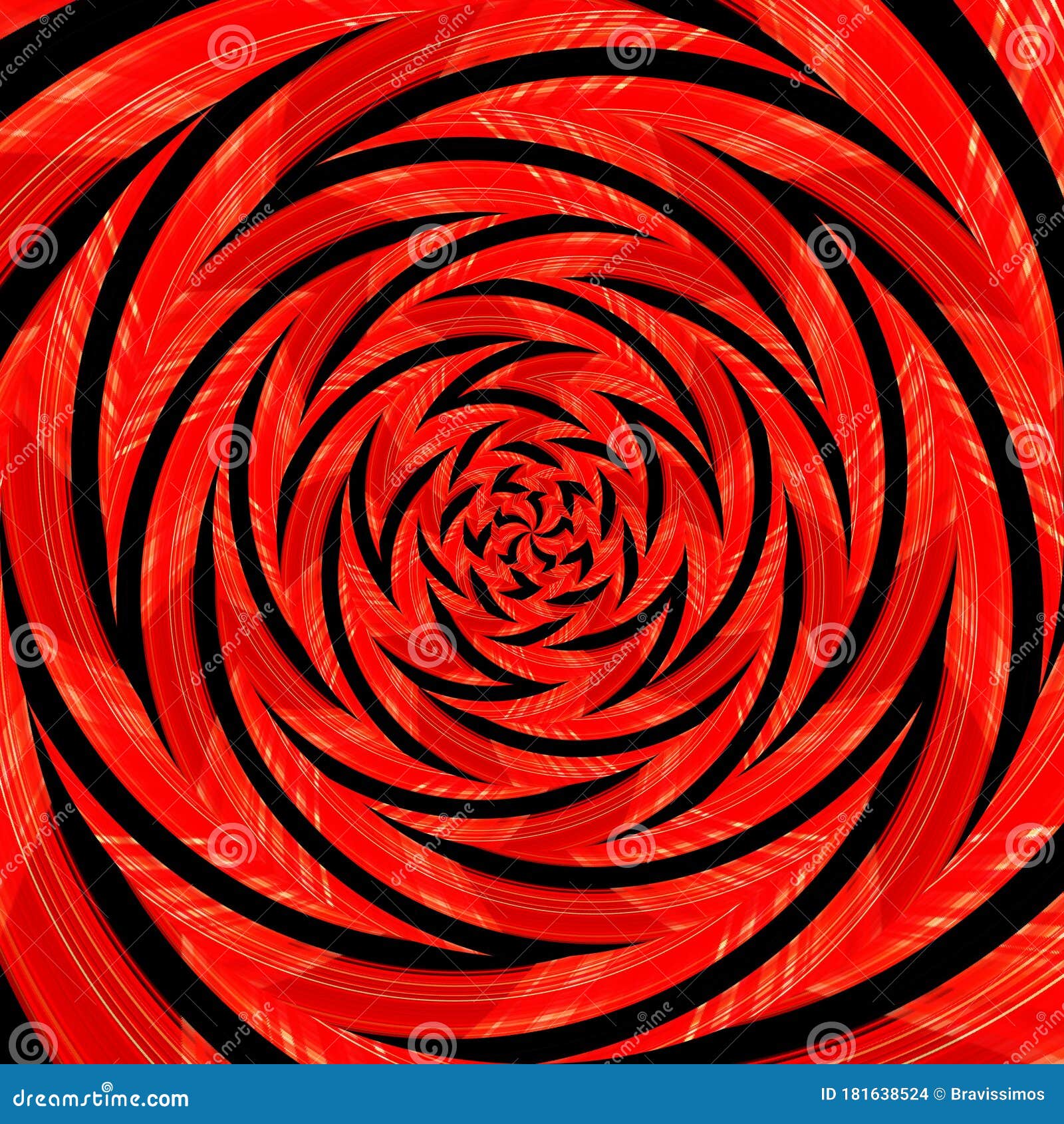 Spiral Swirl Pattern Background Abstract, Surreal Decorative Stock ...