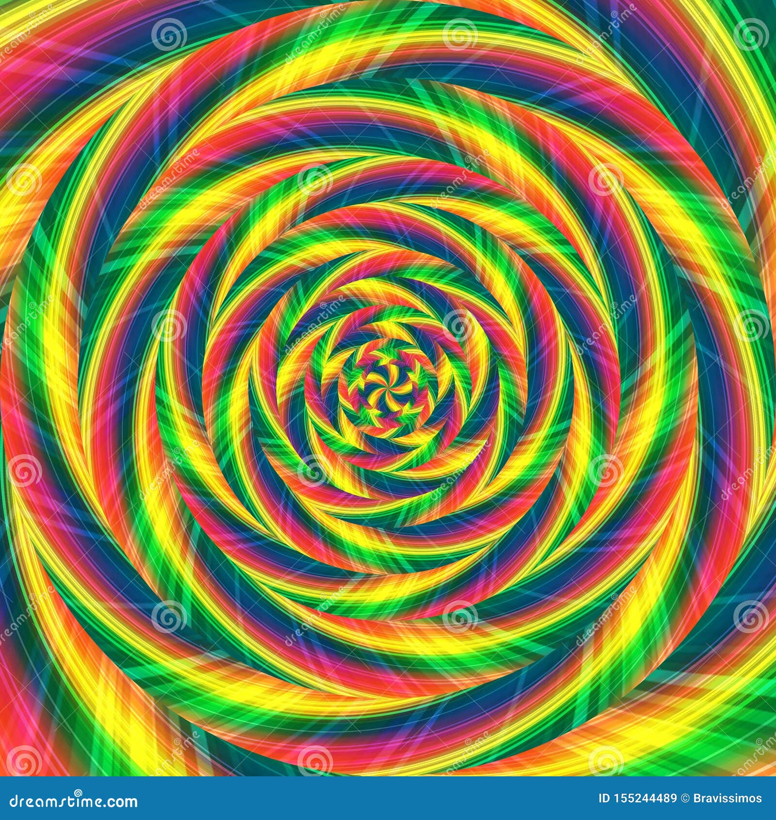 Spiral Swirl Pattern Background Abstract, Surreal Texture Stock ...