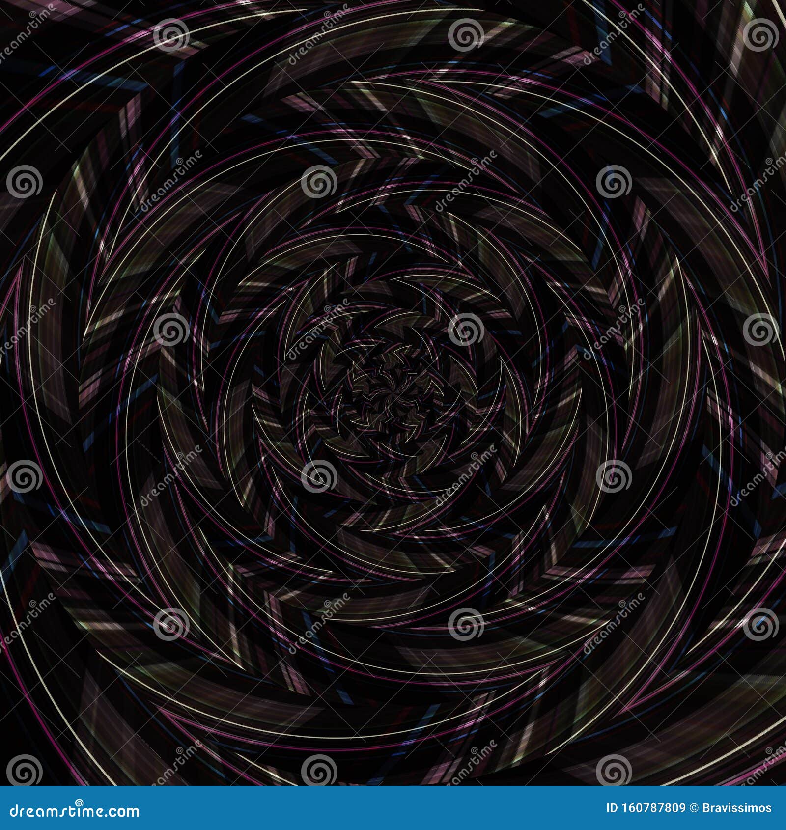 Spiral Swirl Pattern Background Abstract, Surreal Texture Stock ...