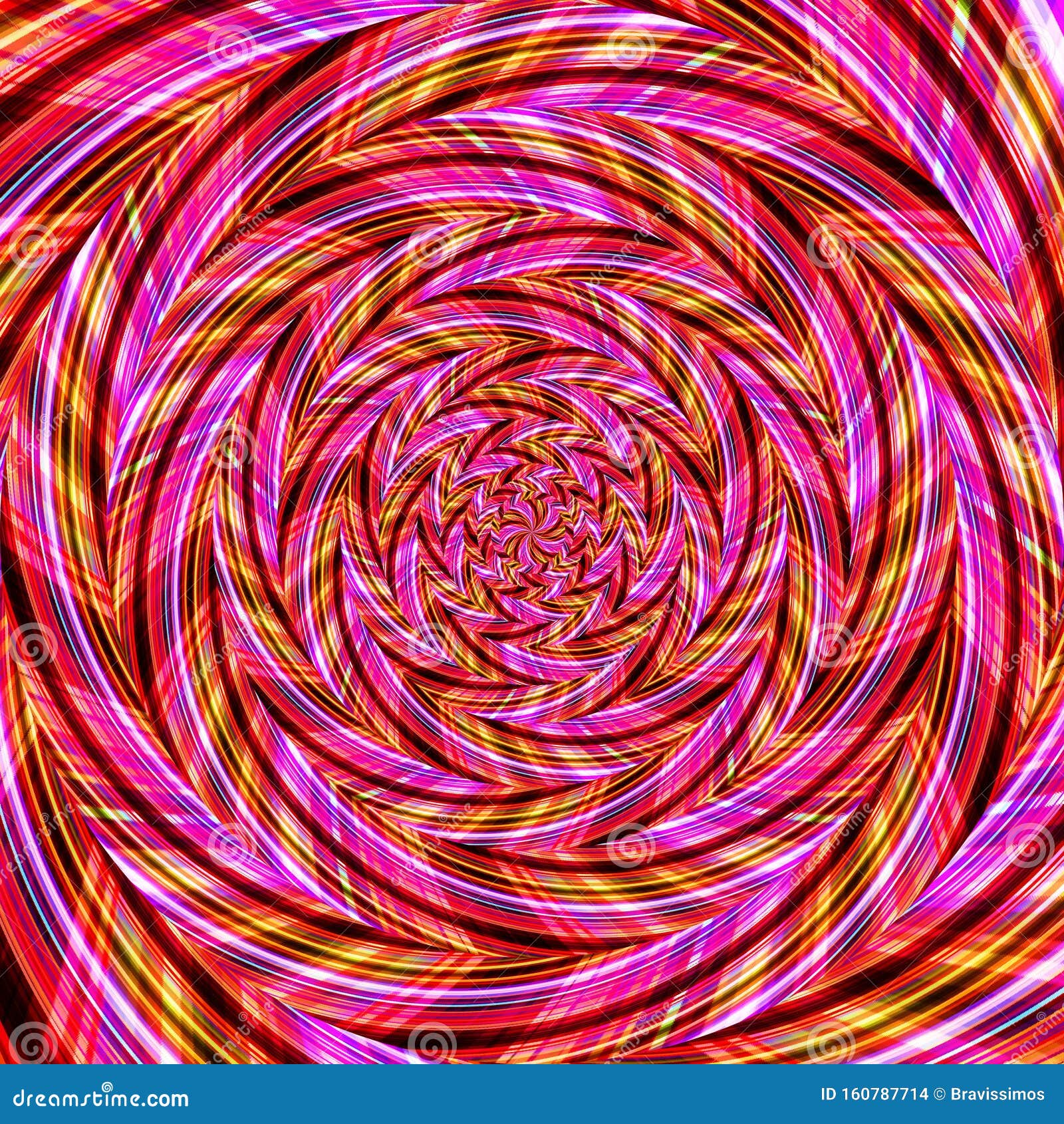 Spiral Swirl Pattern Background Abstract, Texture Stock Illustration ...