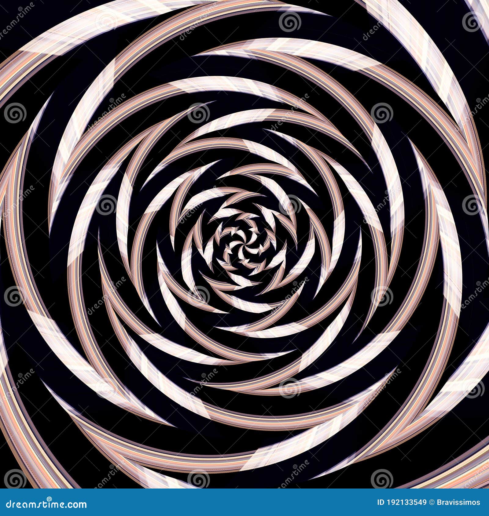 Spiral Swirl Pattern Background Abstract, Illusion Optical Stock ...