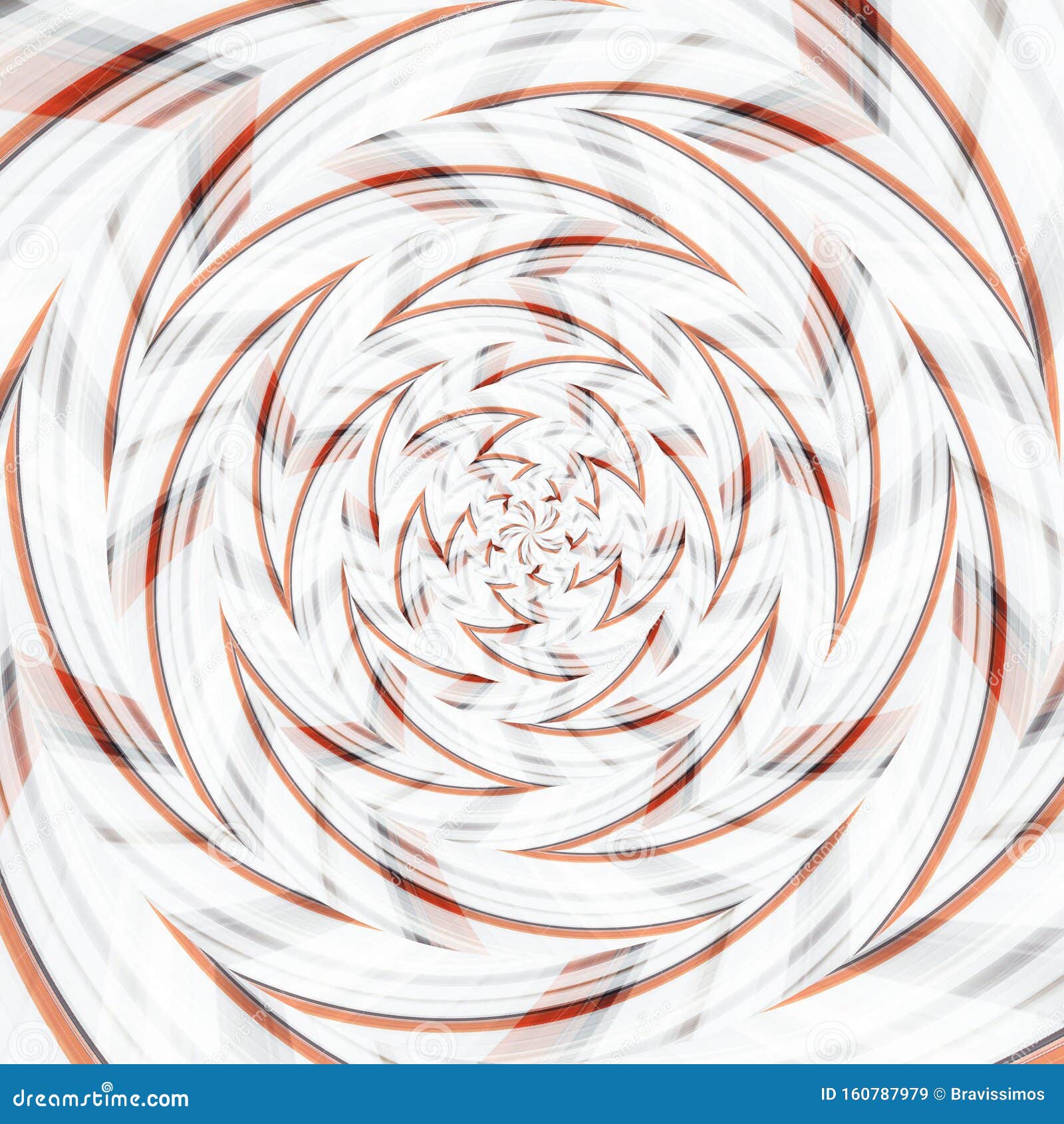 Spiral Swirl Pattern Background Abstract, Zigzag Surreal Stock ...
