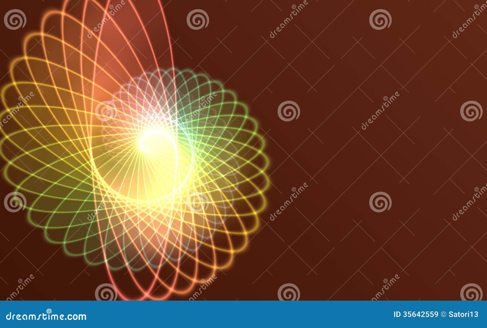 Spiral Technology Background Stock Illustration - Illustration of swirl ...