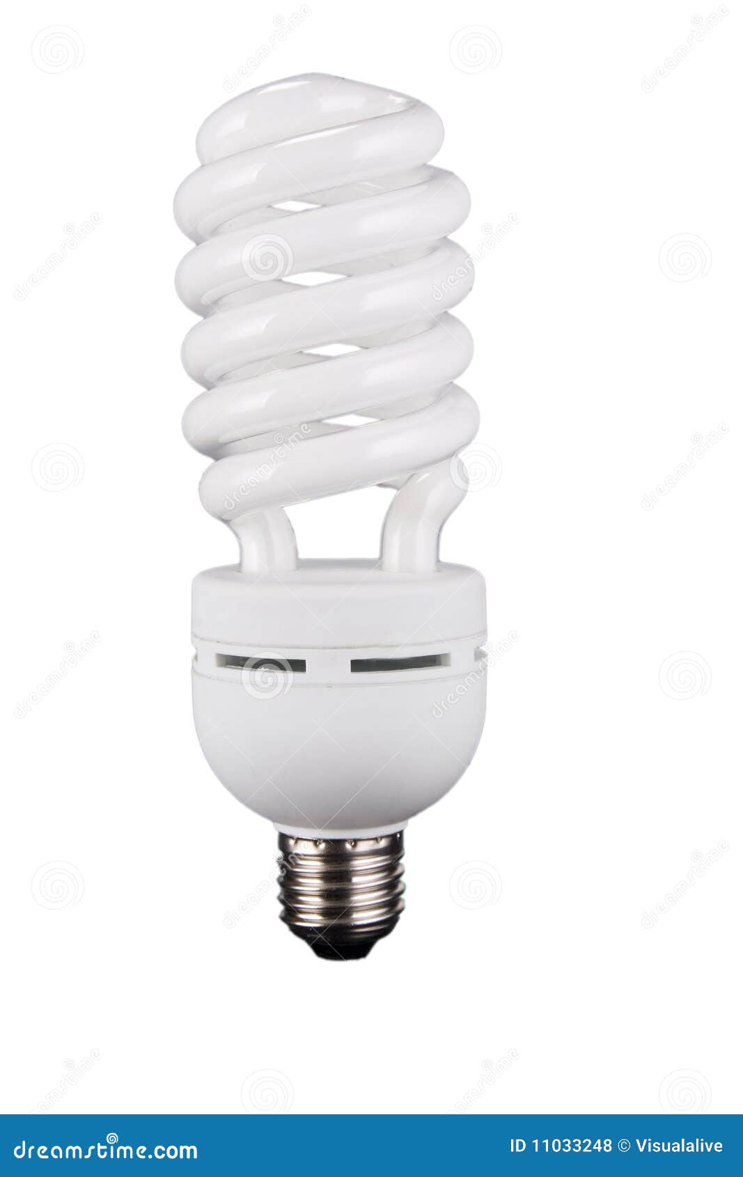 Spiral tube bulb stock photo. Image of savings, twisted - 11033248