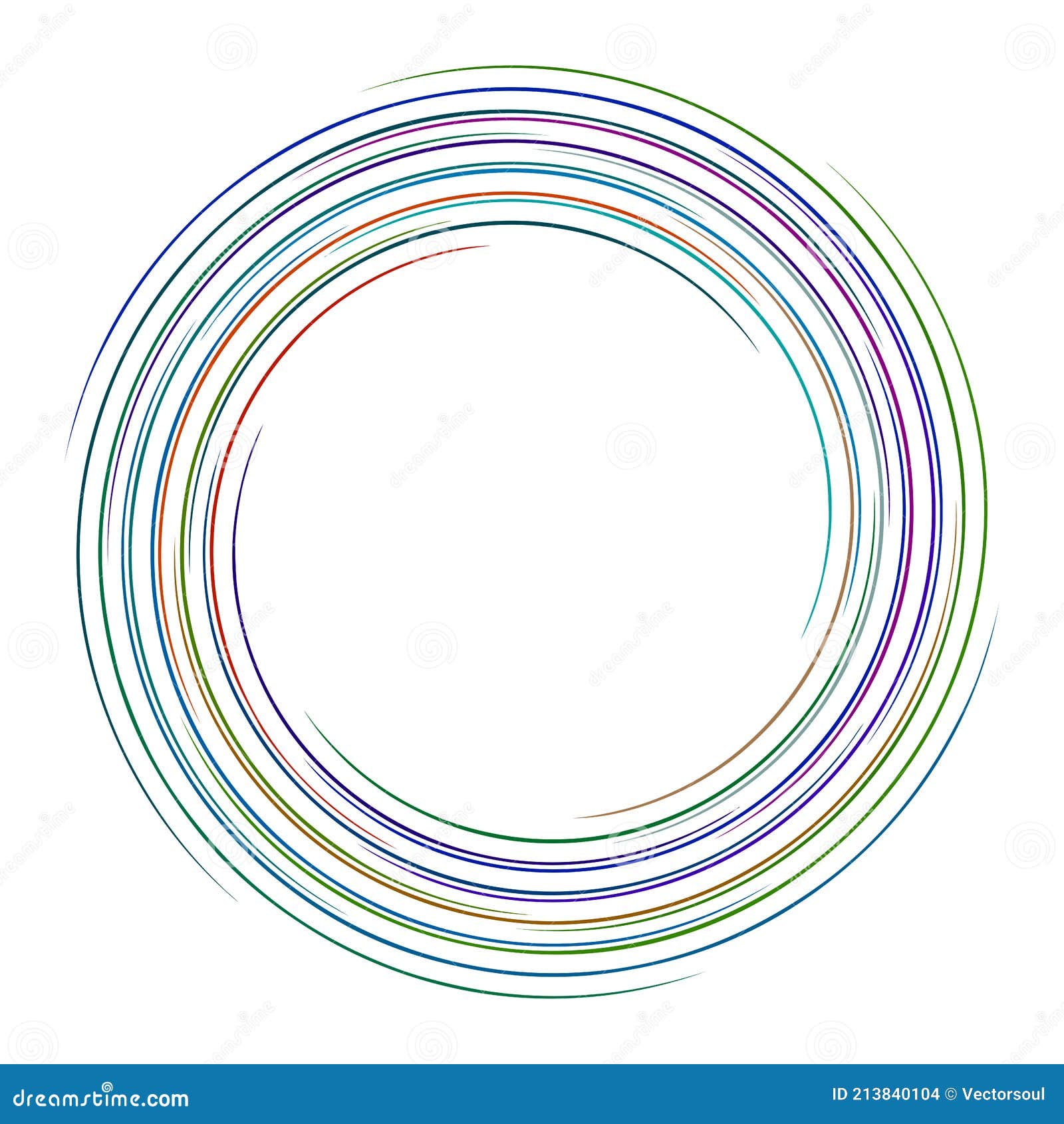 Spiral, Twirl, Whirlpool Element Vector Illustration. Cochlear, Helix ...