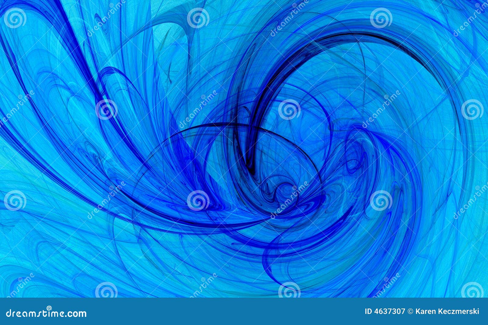 Spiral Twist Blue Backgrounds Stock Illustration - Illustration of ...