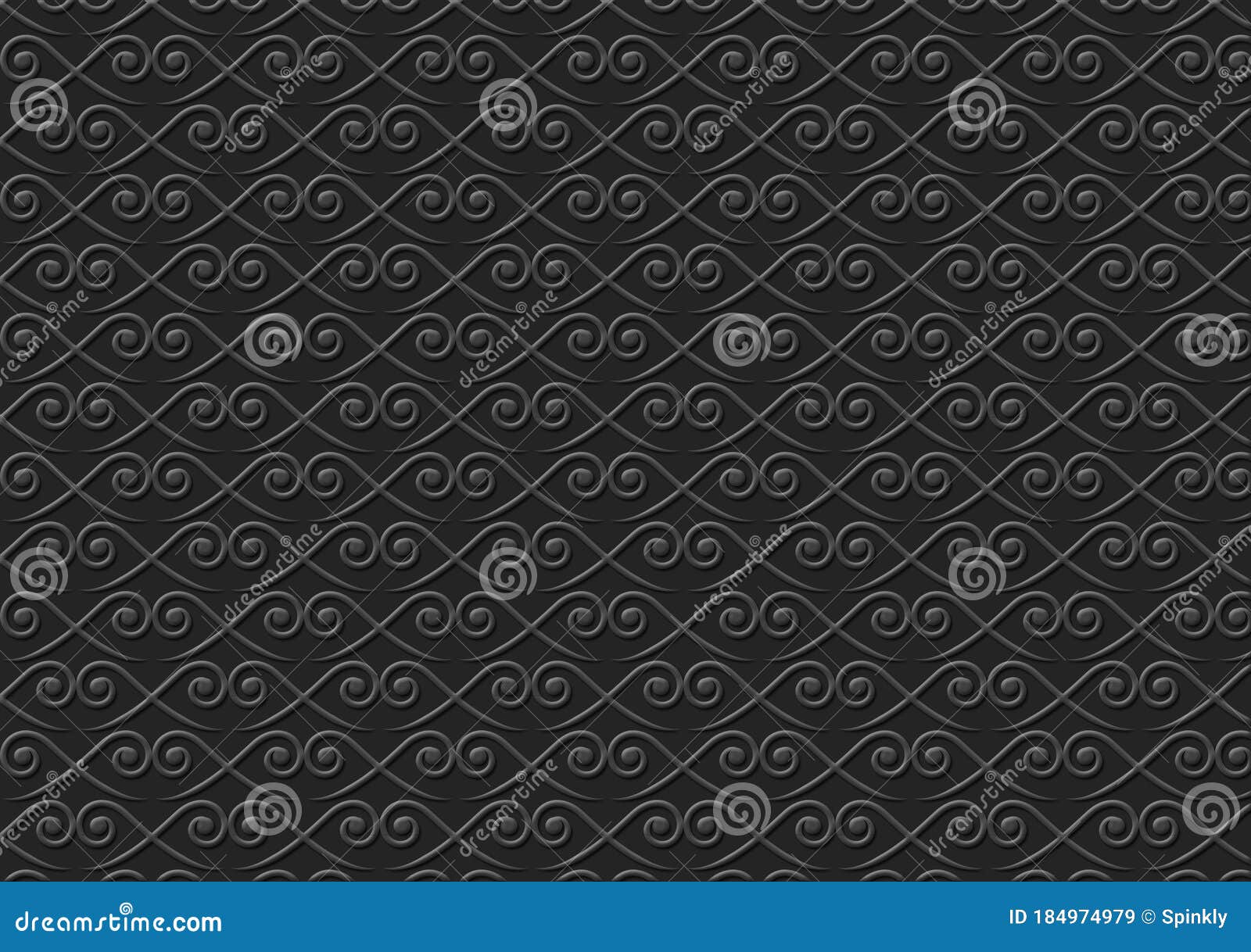 Spiral Vector Pattern Background for Wallpapers Stock Illustration ...