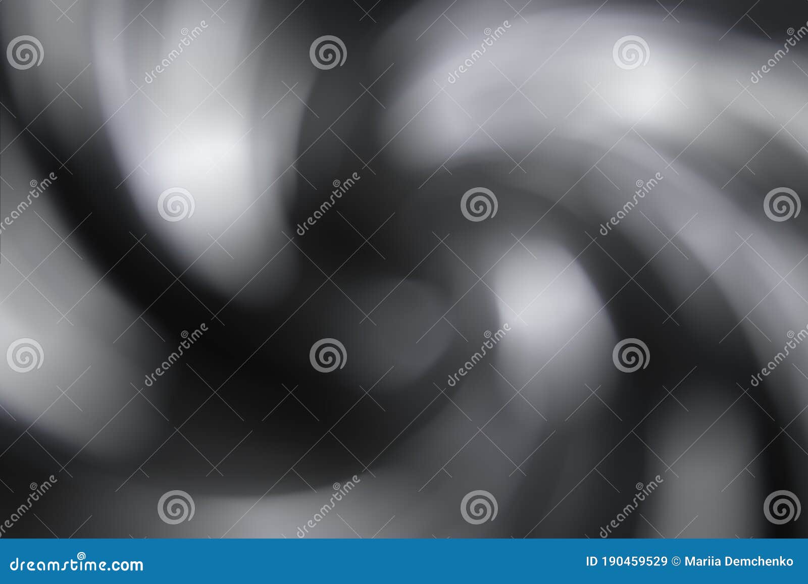Spiral Vortex Gray Black Soft Blurred Abstract Gradient Background ...