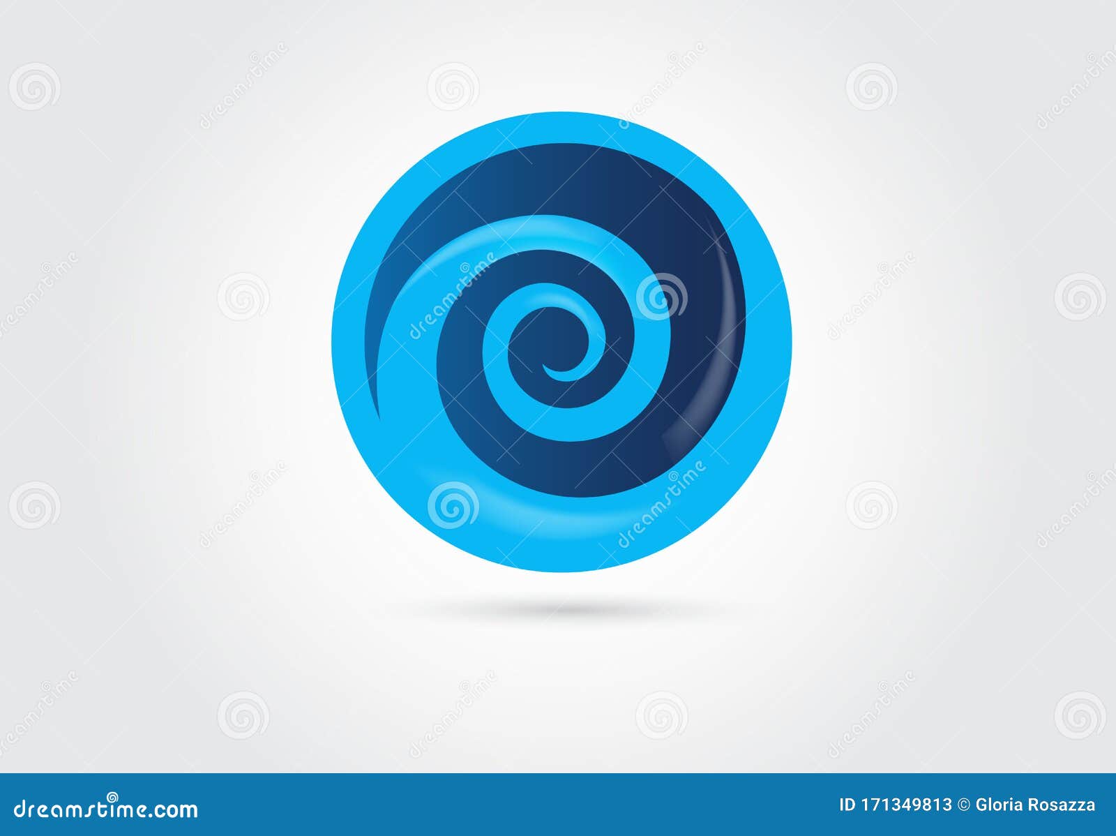 Spiral, Wave, Flourish Cartoon Vector | CartoonDealer.com #76557273