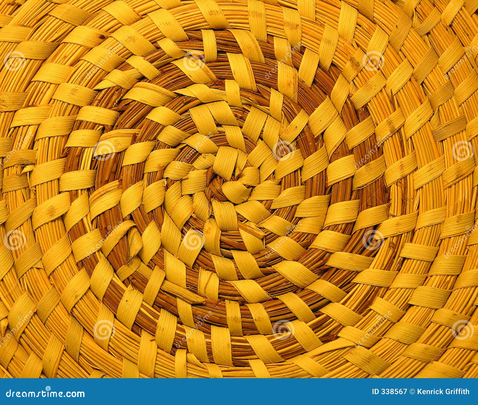 Spiral Weave stock image. Image of basket, focus, centre - 338567
