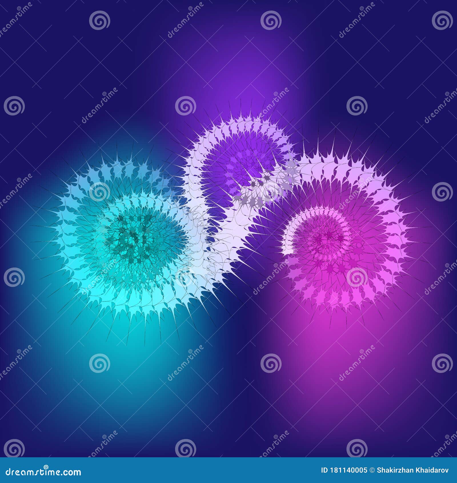 Spiral Worm Star Portal Abstract Stock Vector - Illustration of july ...