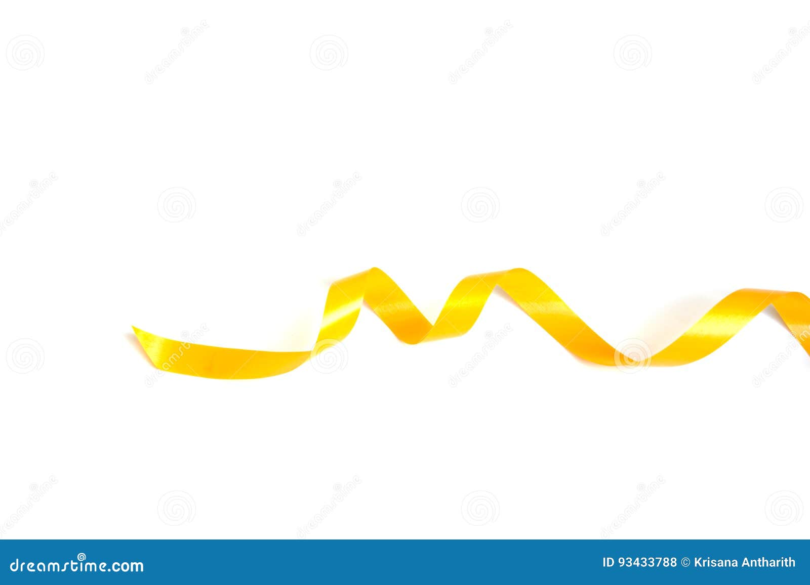 Red-yellow Ribbon As Symbol Awareness Of World Hepatitis Day On ...