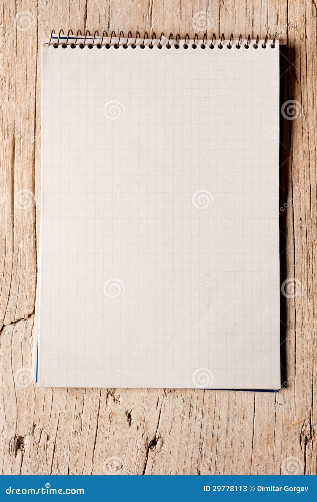 Spiraled notepad stock image. Image of memo, write, brown - 29778113
