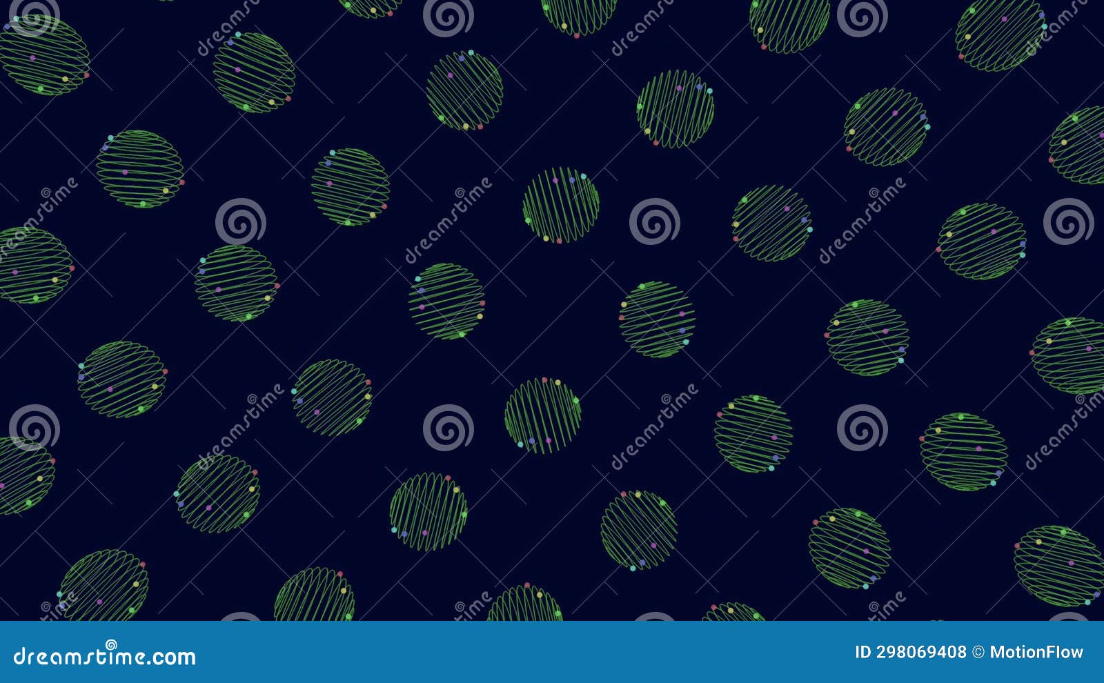 Spiraling Circle Pattern Intricate Design with Interconnected Shapes ...