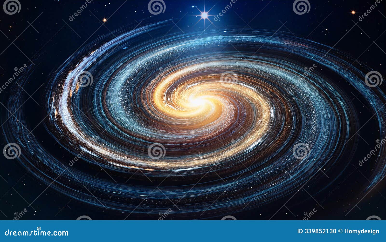 A Star-studded Night Sky, Where Galaxies And Constellations Paint A ...