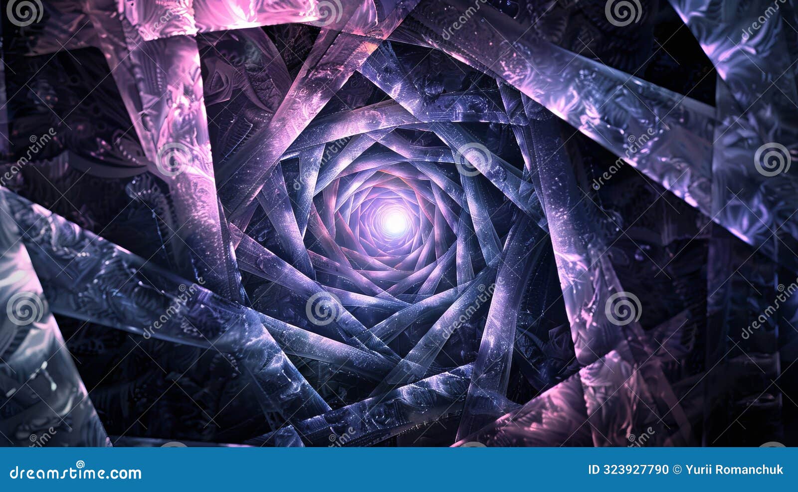 Spiraling Triangular Frames with Converging Gradients and Patterns ...