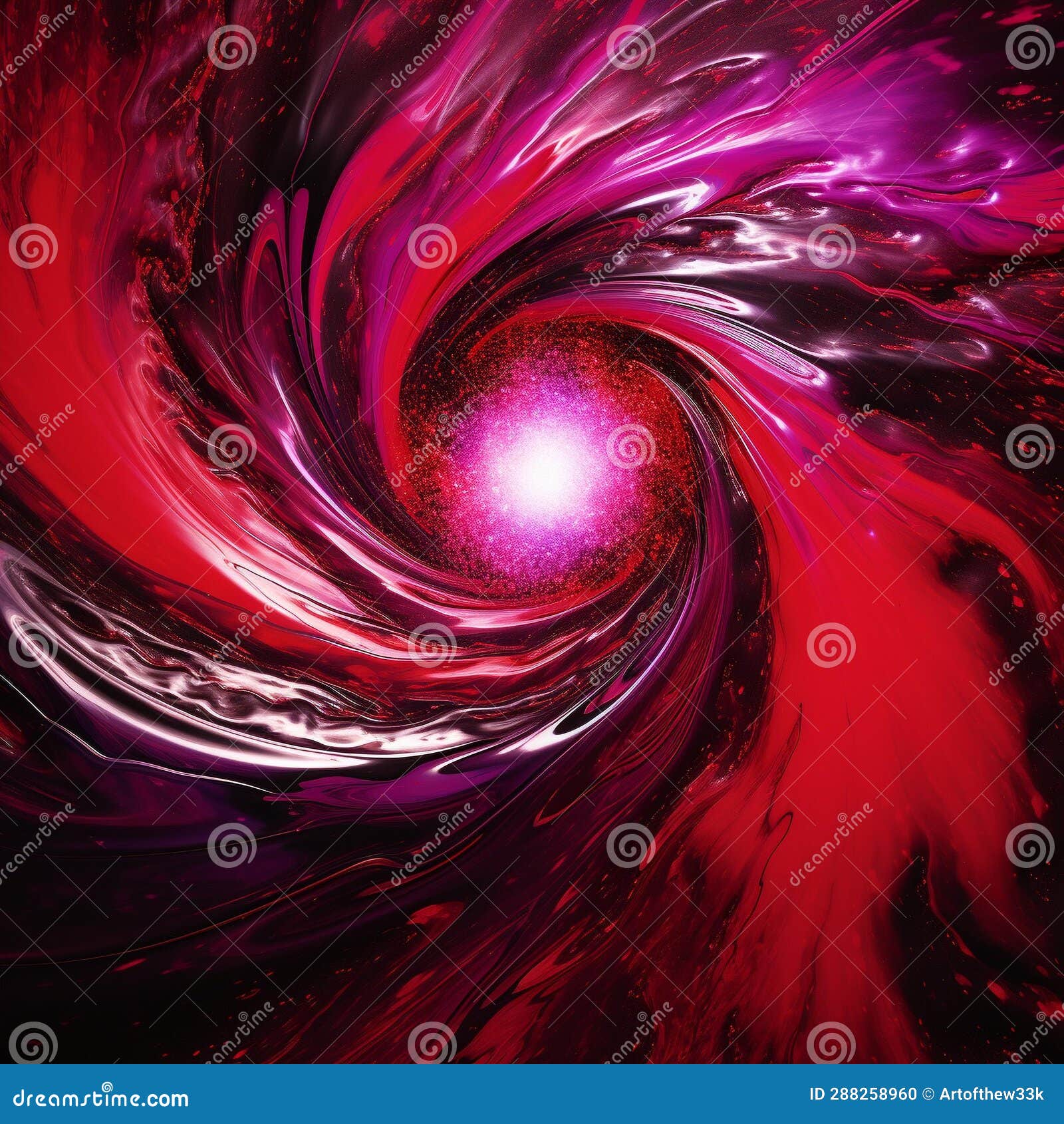Spiraling Vortex of Love: a Captivating Abstract Representation Stock ...