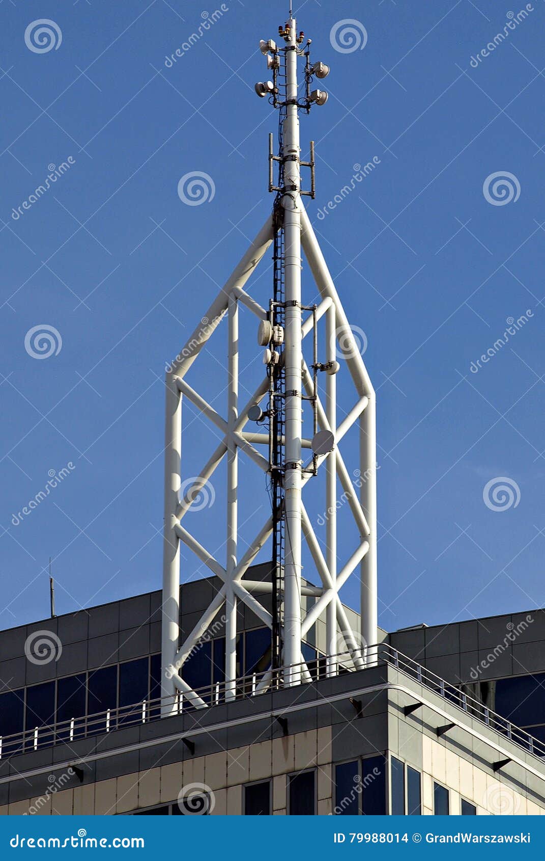 Spire on the Roof of the Building Stock Photo - Image of sight, mobile ...