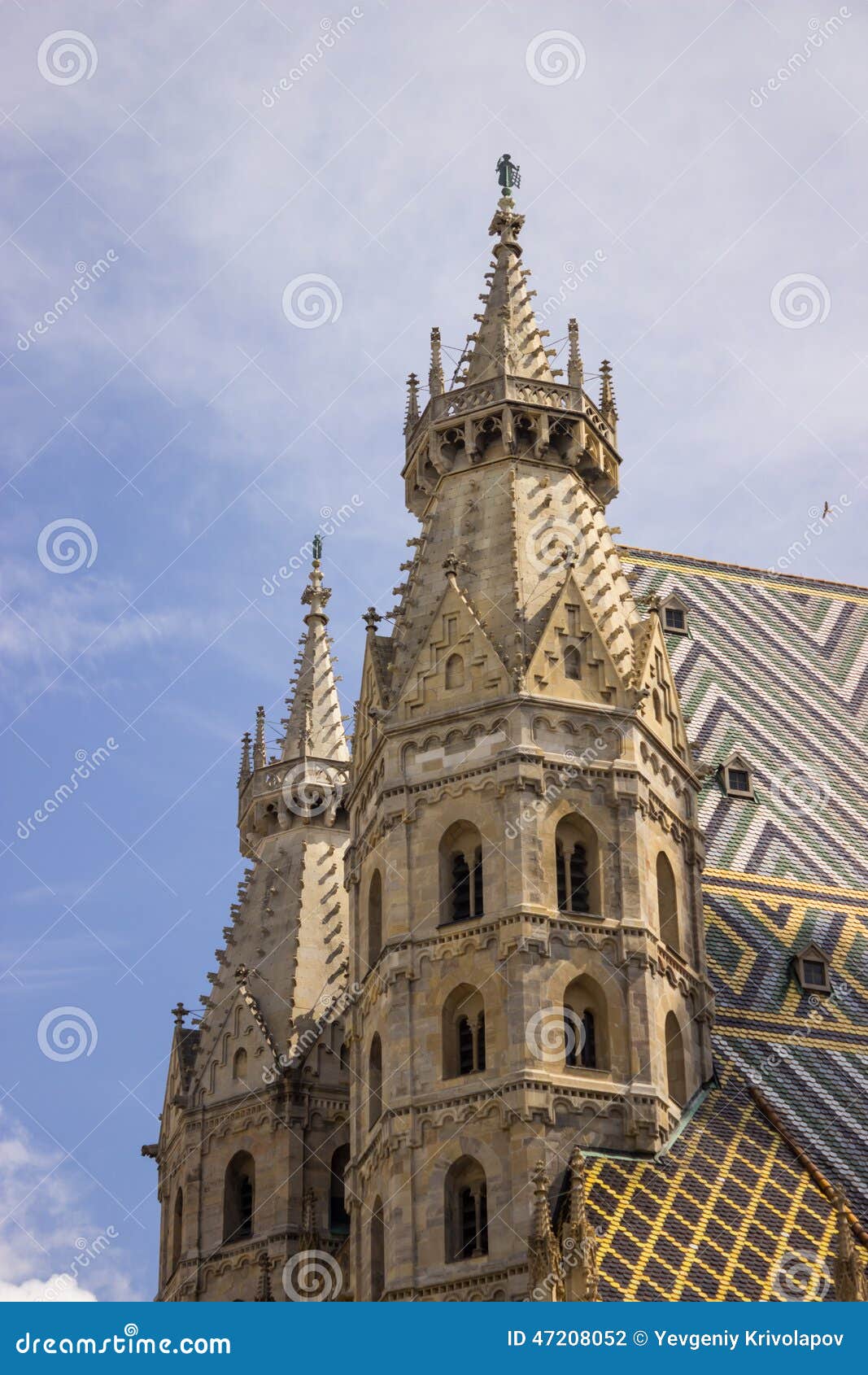 Spire of the Temple Against the Sky 001 Stock Photo - Image of gothic ...