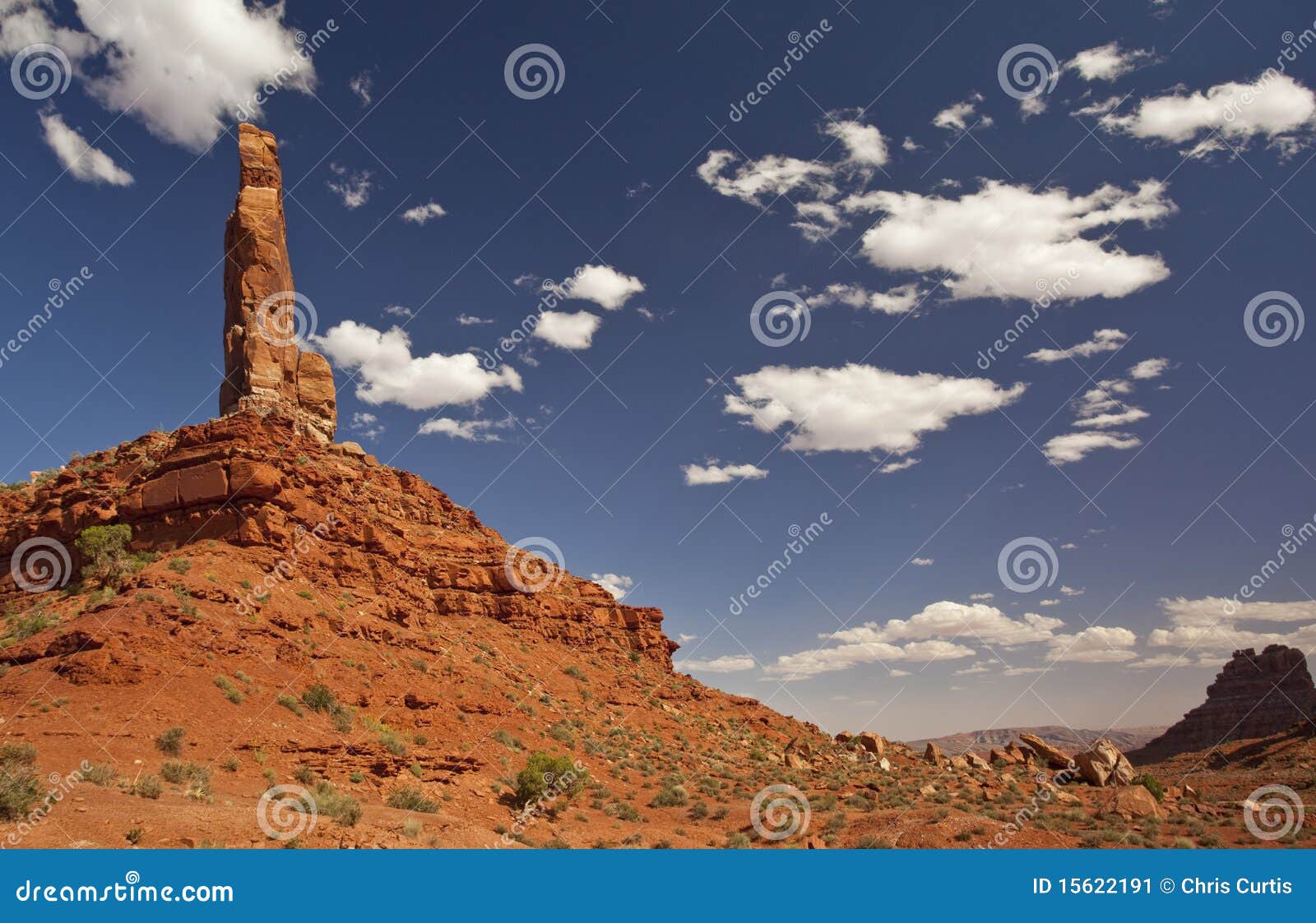 Spire in Utah S Valley of the Gods Stock Image - Image of eagle, spire ...