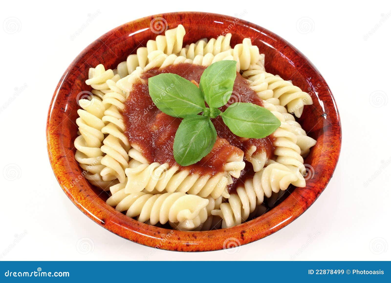 Spirelli stock image. Image of meal, spirelli, garlic - 22878499
