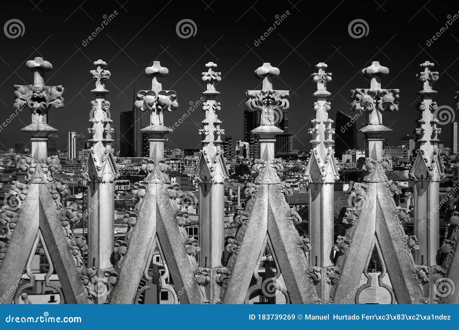 Spires stock image. Image of divine, worship, italy - 183739269