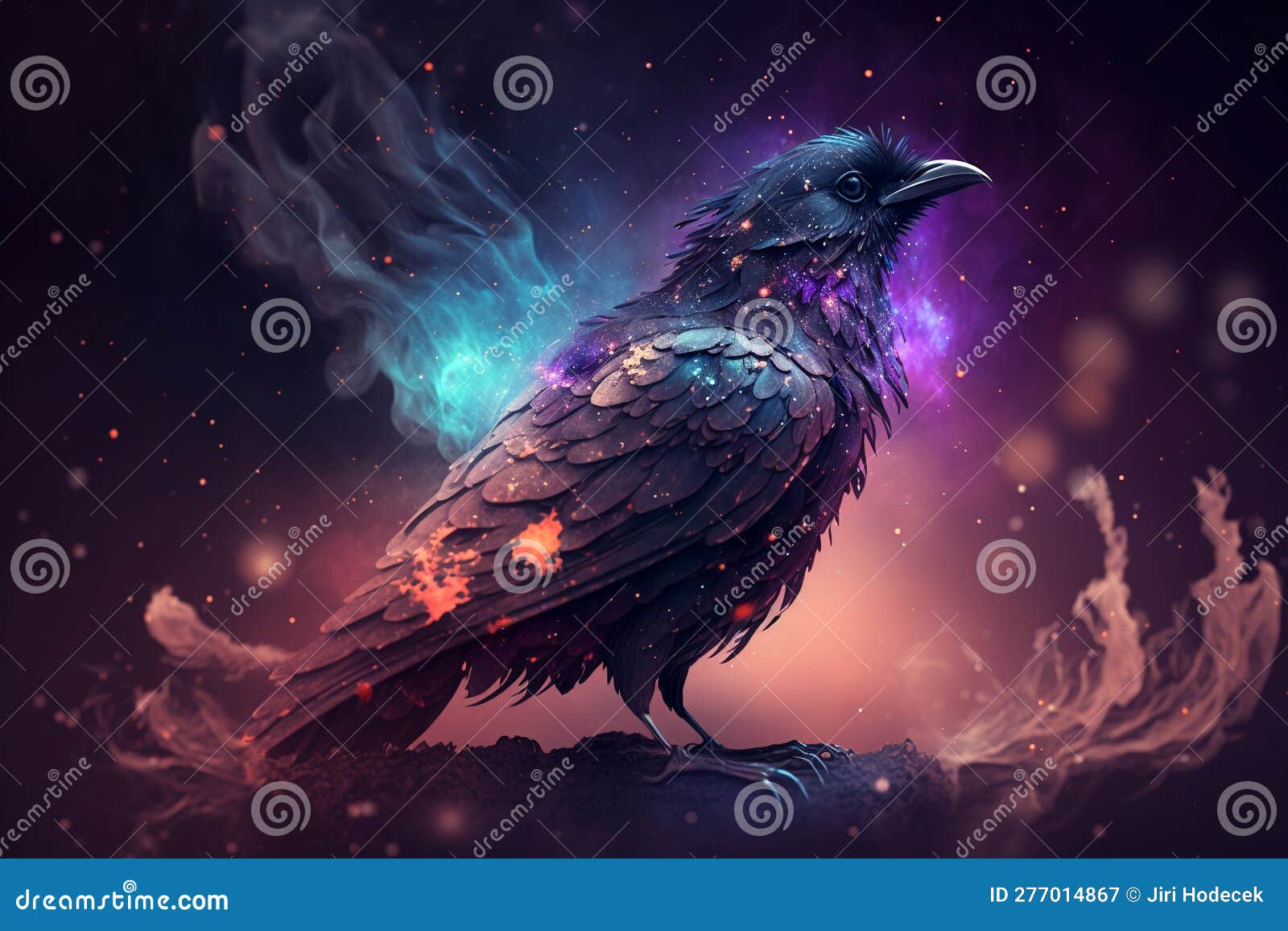 Spirit Animal - Chicken. Generative AI. Stock Image | CartoonDealer.com ...