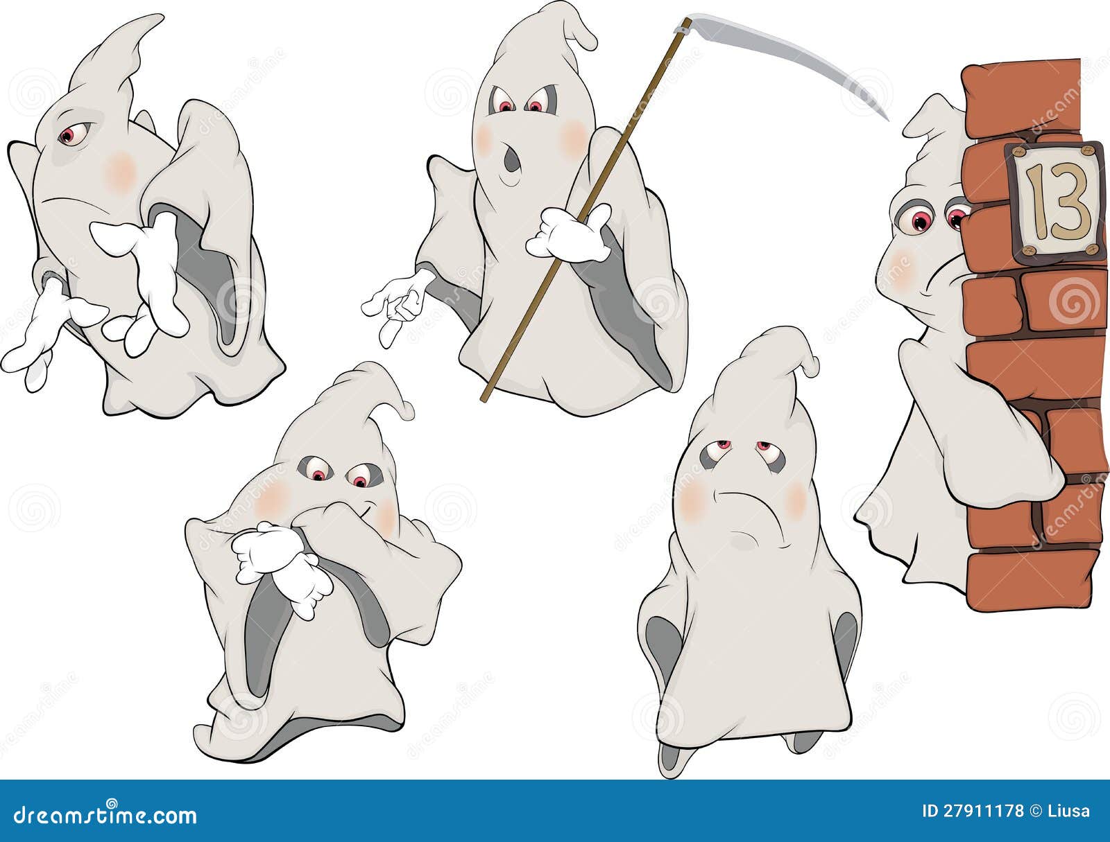 Spirit Clip Art. Cartoon Stock Photo | CartoonDealer.com #27911178