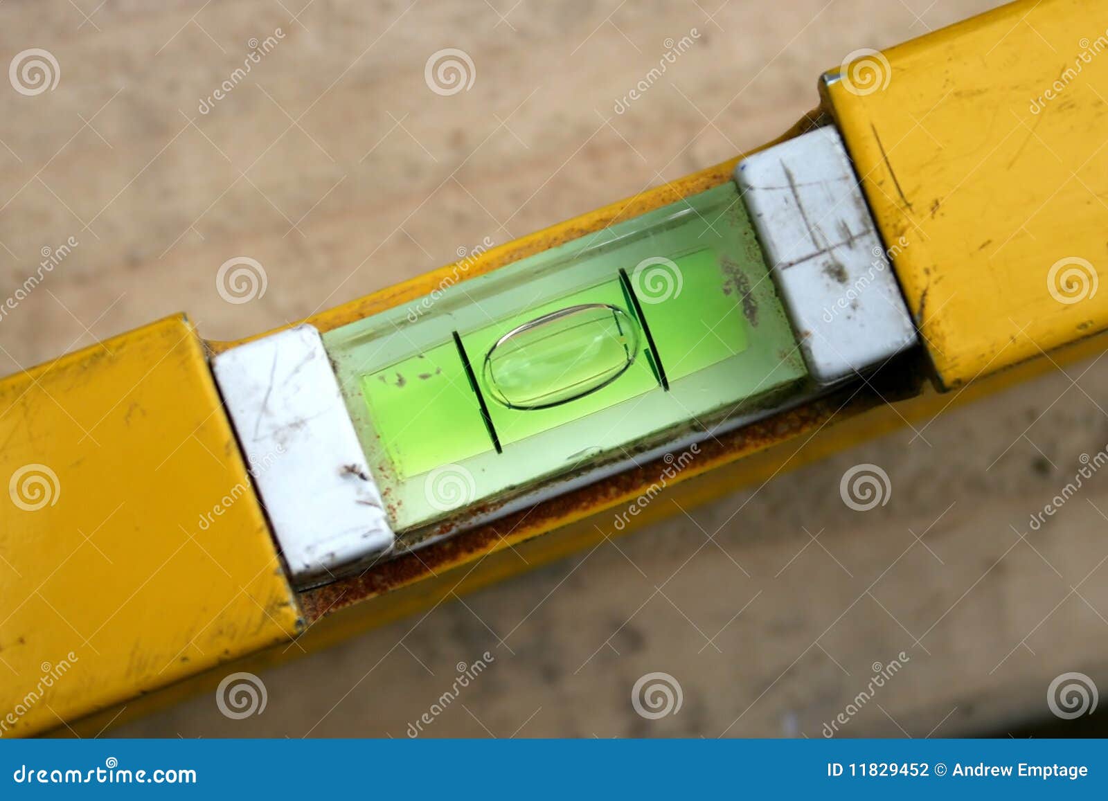 Spirit Level stock photo. Image of carpenters, woodwork - 11829452