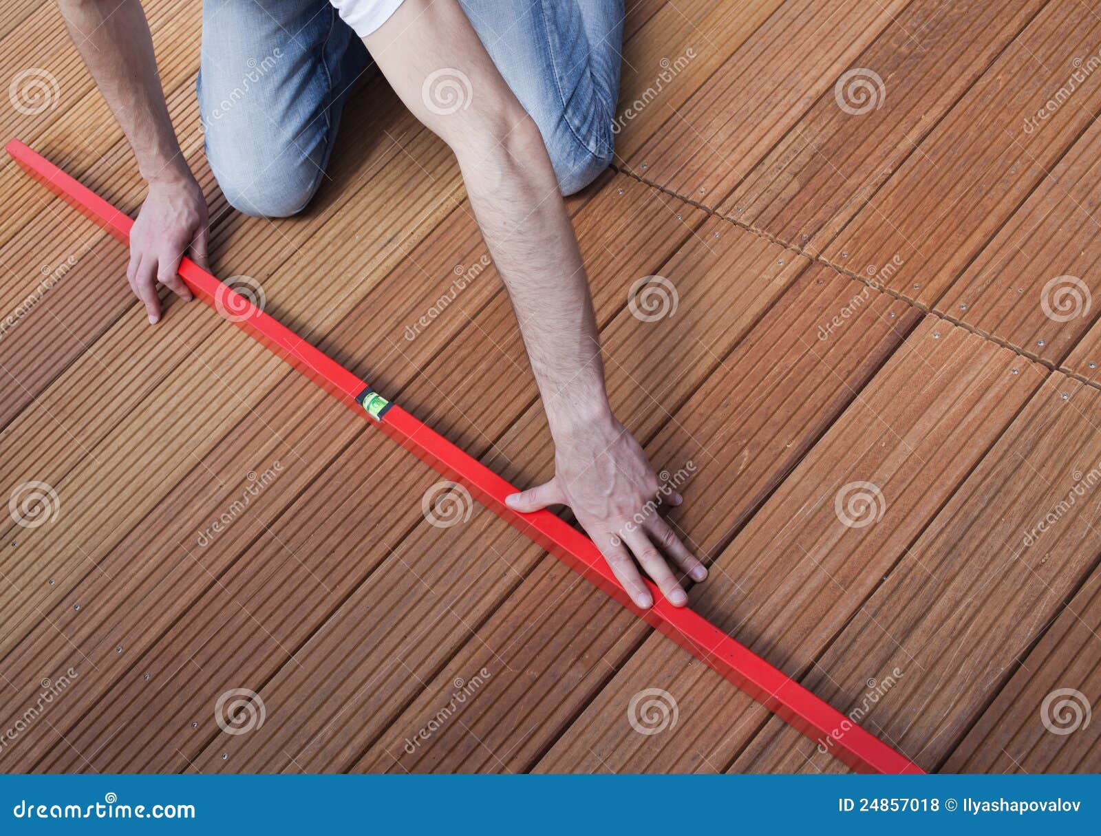 Spirit level stock photo. Image of male, renovating, wood - 24857018