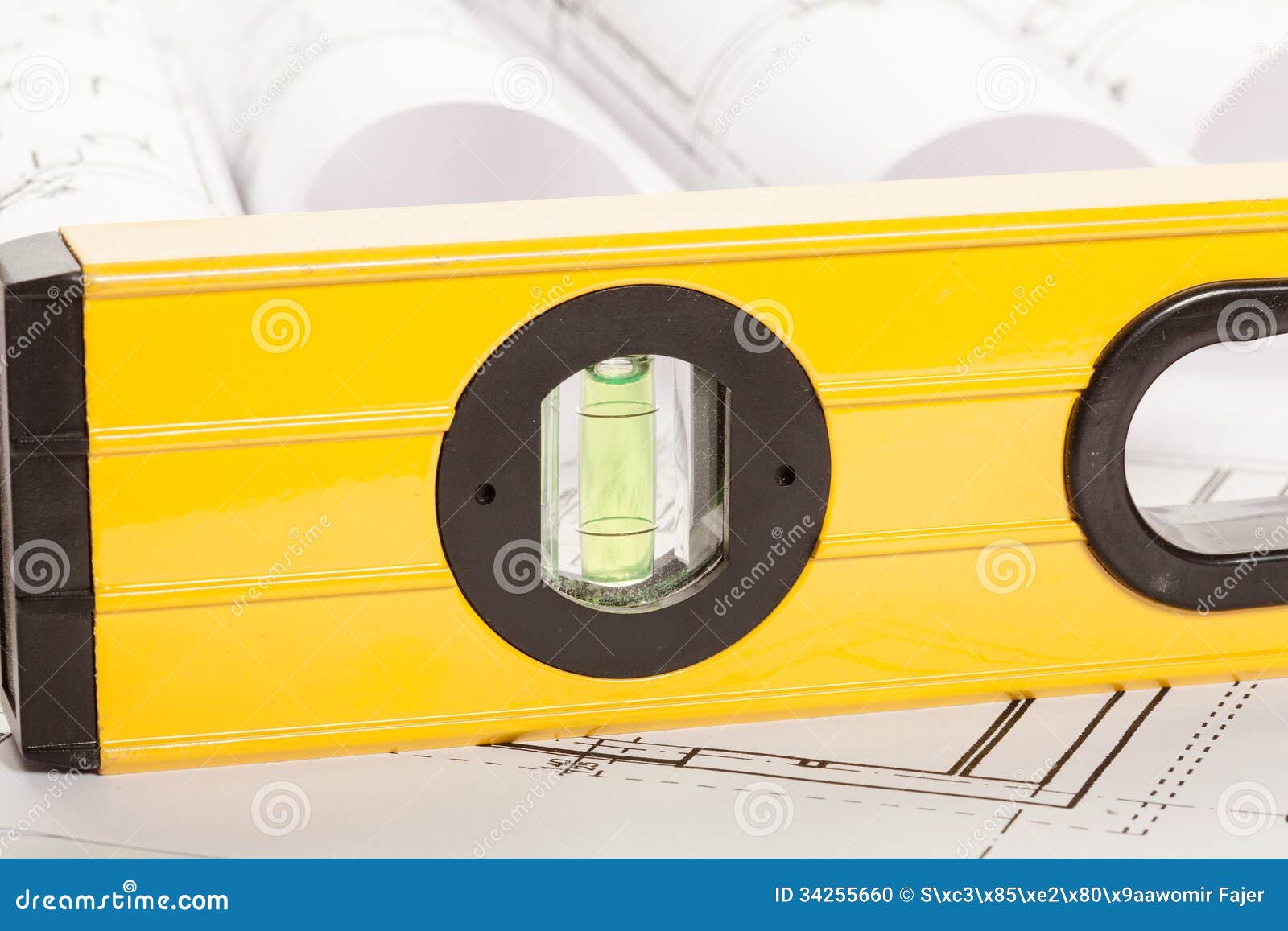 Spirit level stock photo. Image of construction, project - 34255660