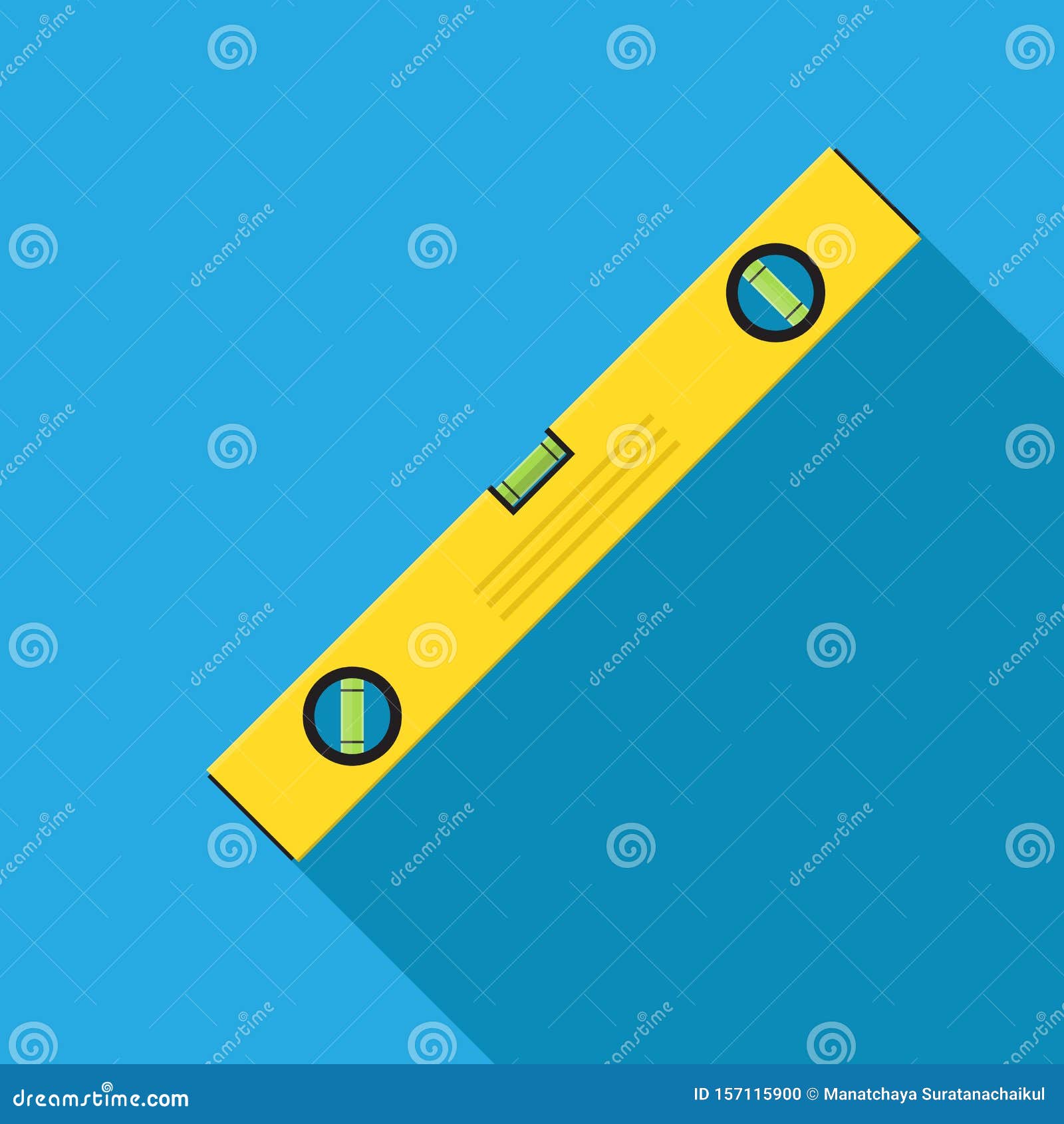 Spirit level icon stock illustration. Illustration of equipment - 157115900