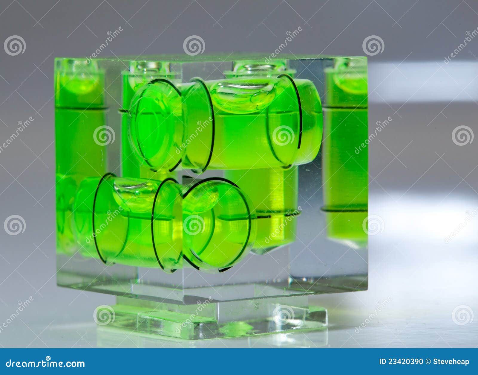 Spirit Level To Set Camera Parallel To Ground Stock Photo - Image of ...