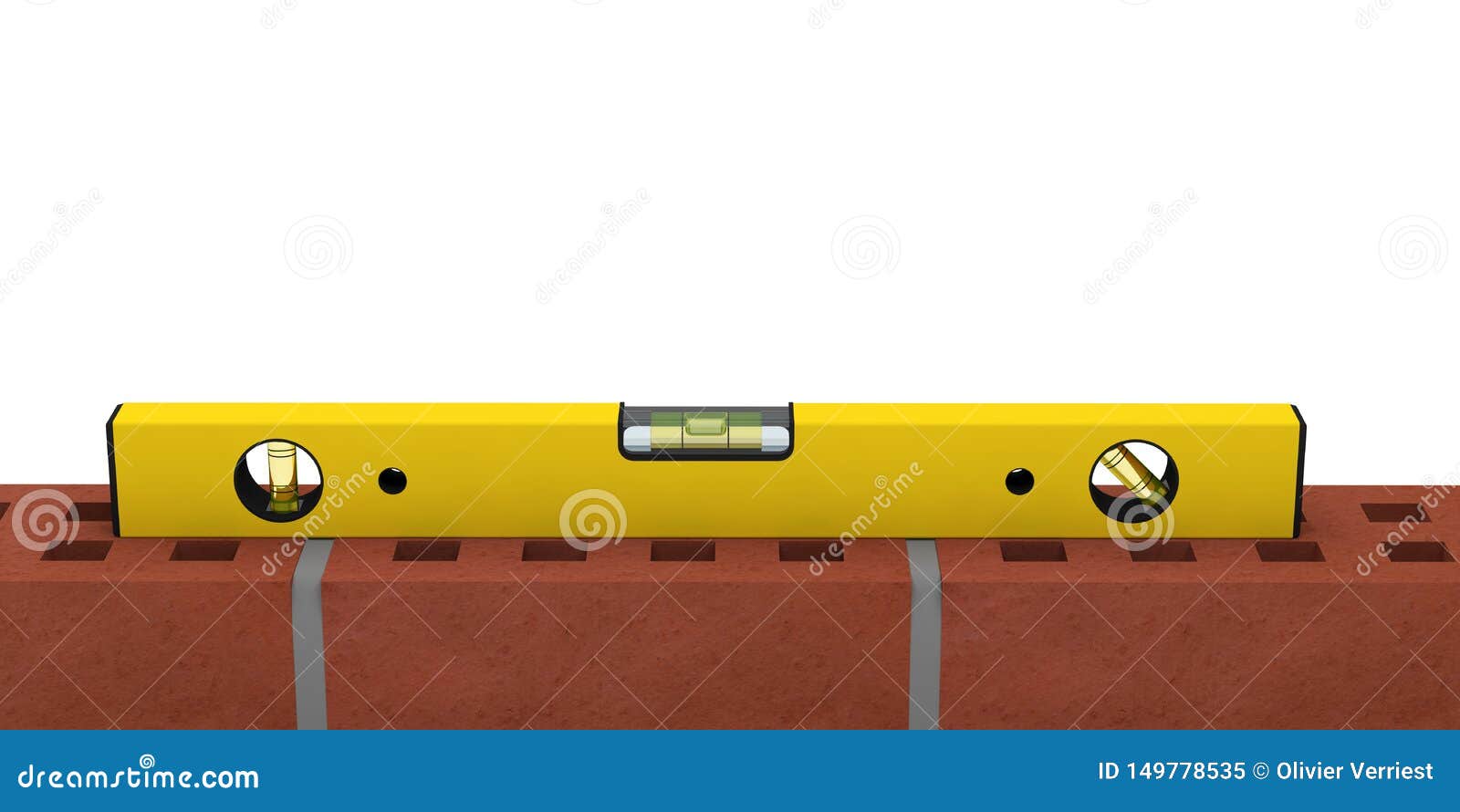 Spirit Level Tool Construction Precision Measure Stock Illustration ...