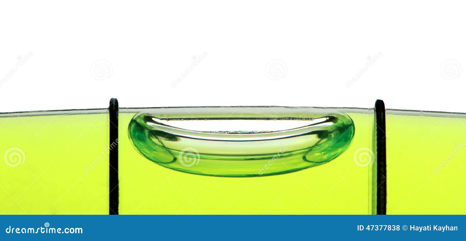 Spirit Level Tube , Extreme Macro Image Stock Photo - Image of exact ...