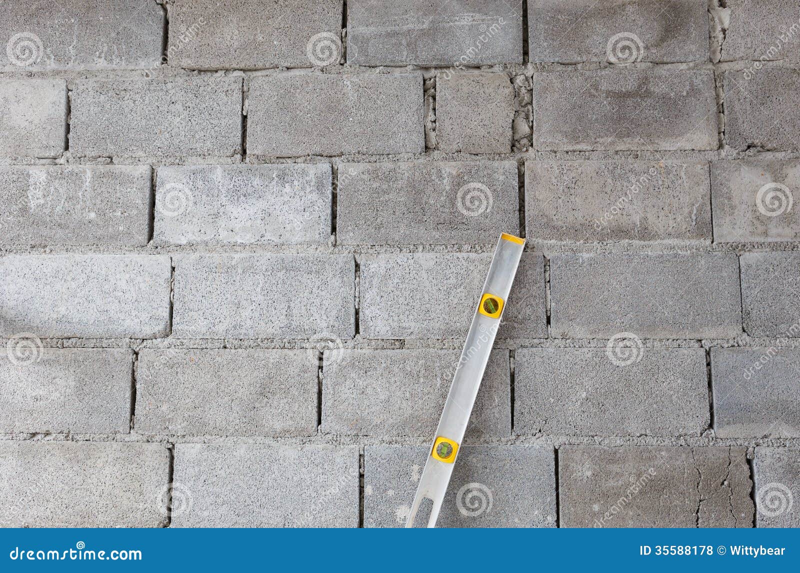 Spirit Level Using for Home Construction Stock Photo - Image of home ...