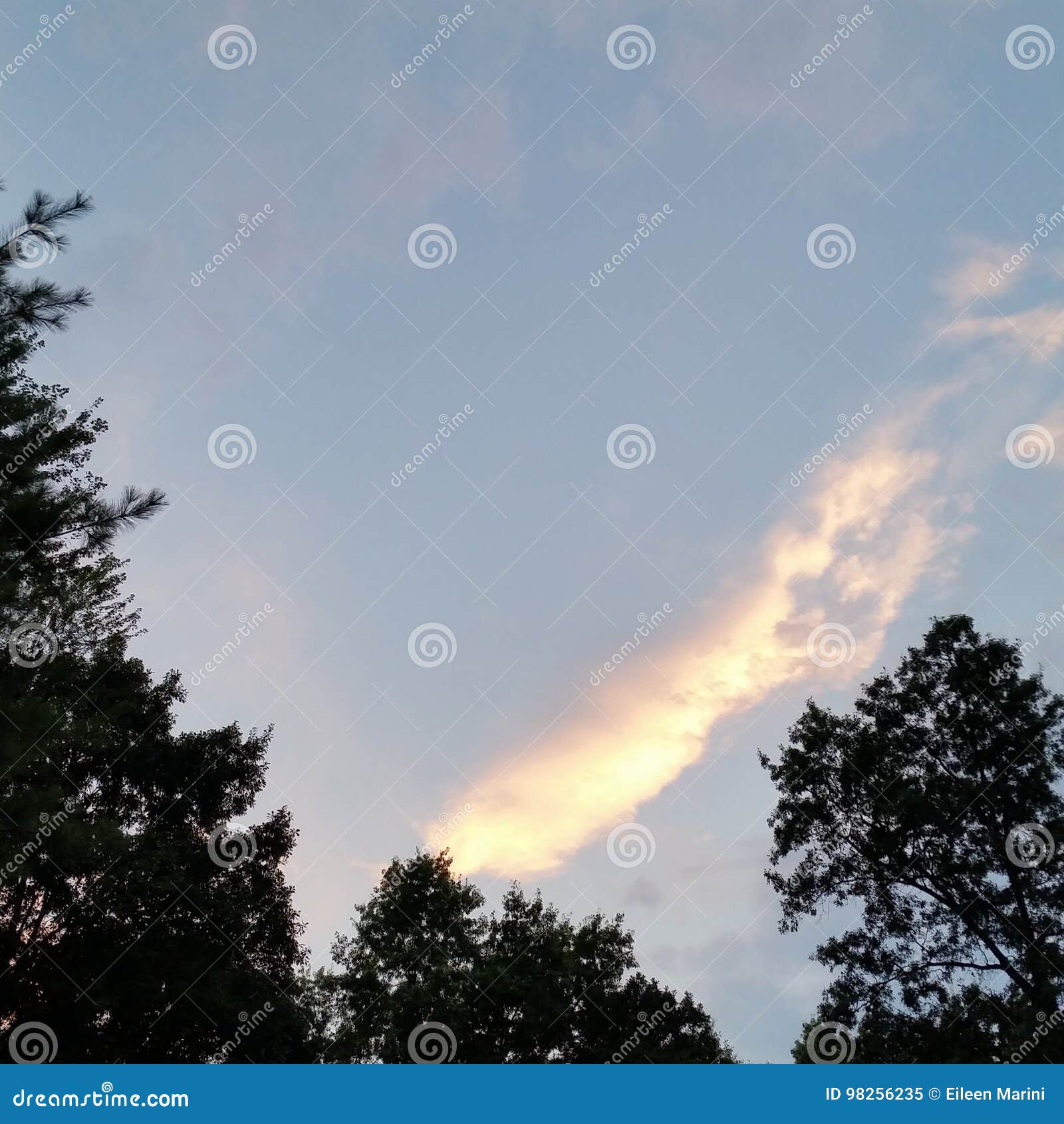 Ghost Cloud stock image. Image of cloud, ghost, refraction - 98256235