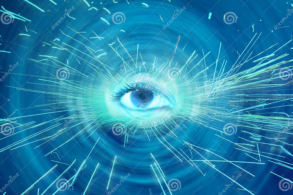 Spiritual Eye stock illustration. Illustration of power - 14956073