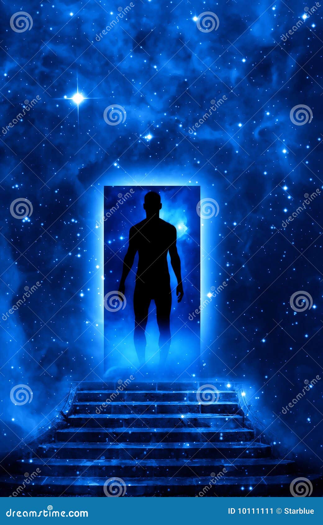 Spiritual man stock image. Image of psychology, mystic - 10111111