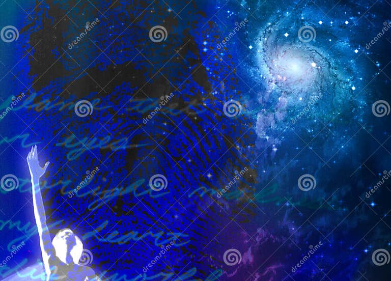 Spiritual Passion Abstract stock illustration. Illustration of abstract ...