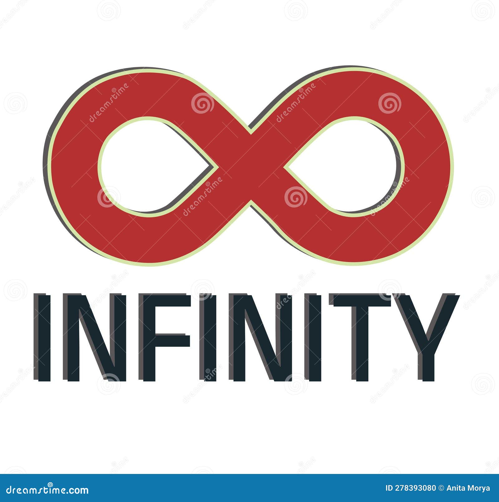 Spiritual Powerful Infinity Sign and Symbol and Text . Spiritual ...